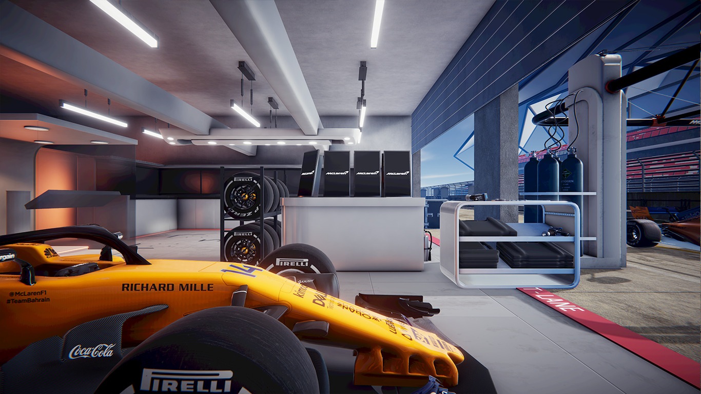 McLaren Garage VR Experience